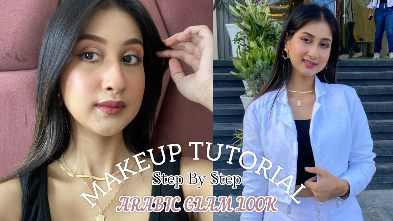 ARABIAN GLAM MAKEUP TUTORIAL|| ARABIC MALEUP TUTORIAL || Step by step ...