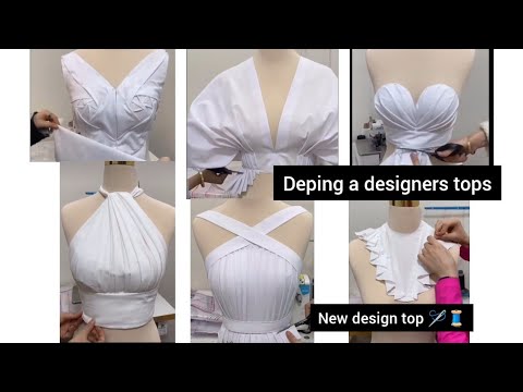 new design top super easy method | designers tops idea's | beautiful ...
