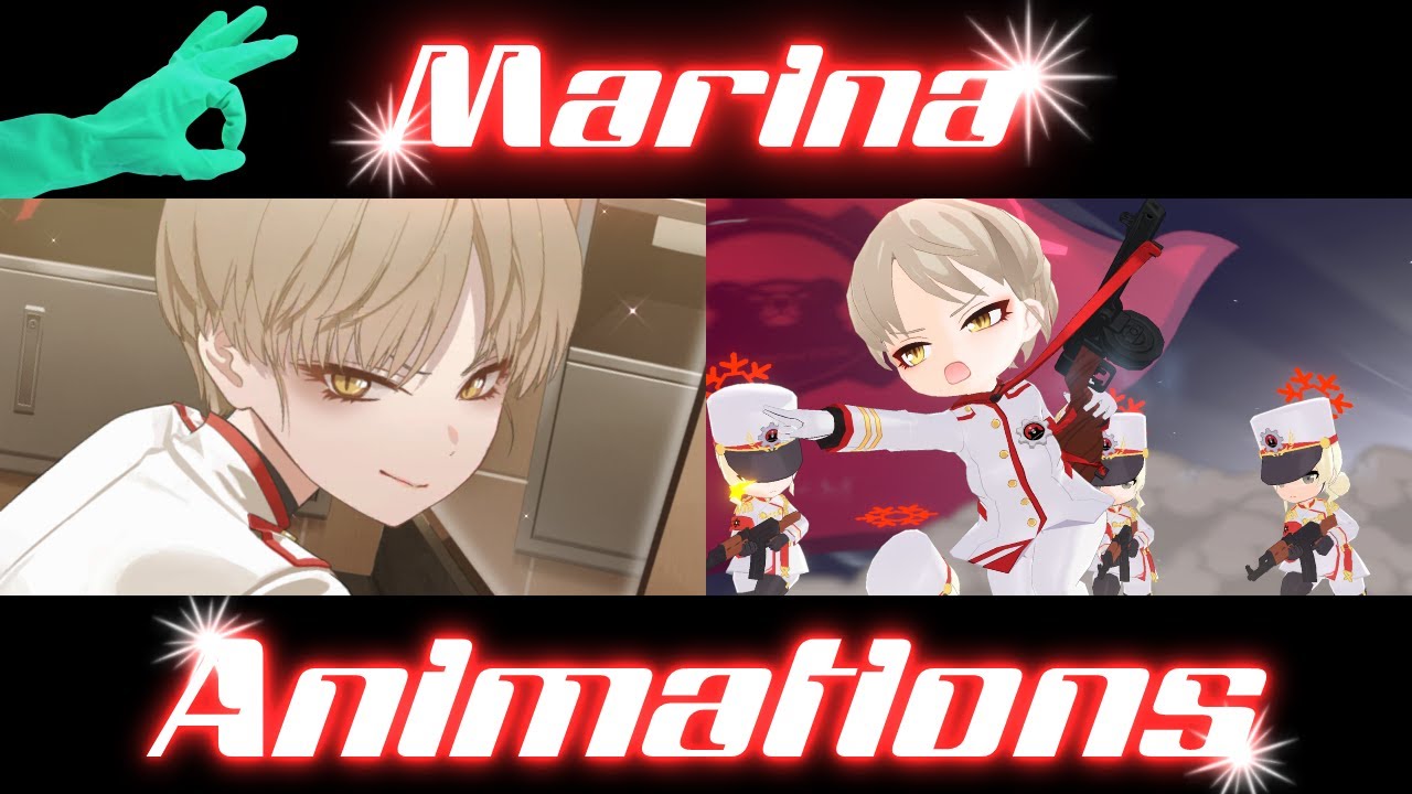 Marina Animations - Blue Archive - YouTube