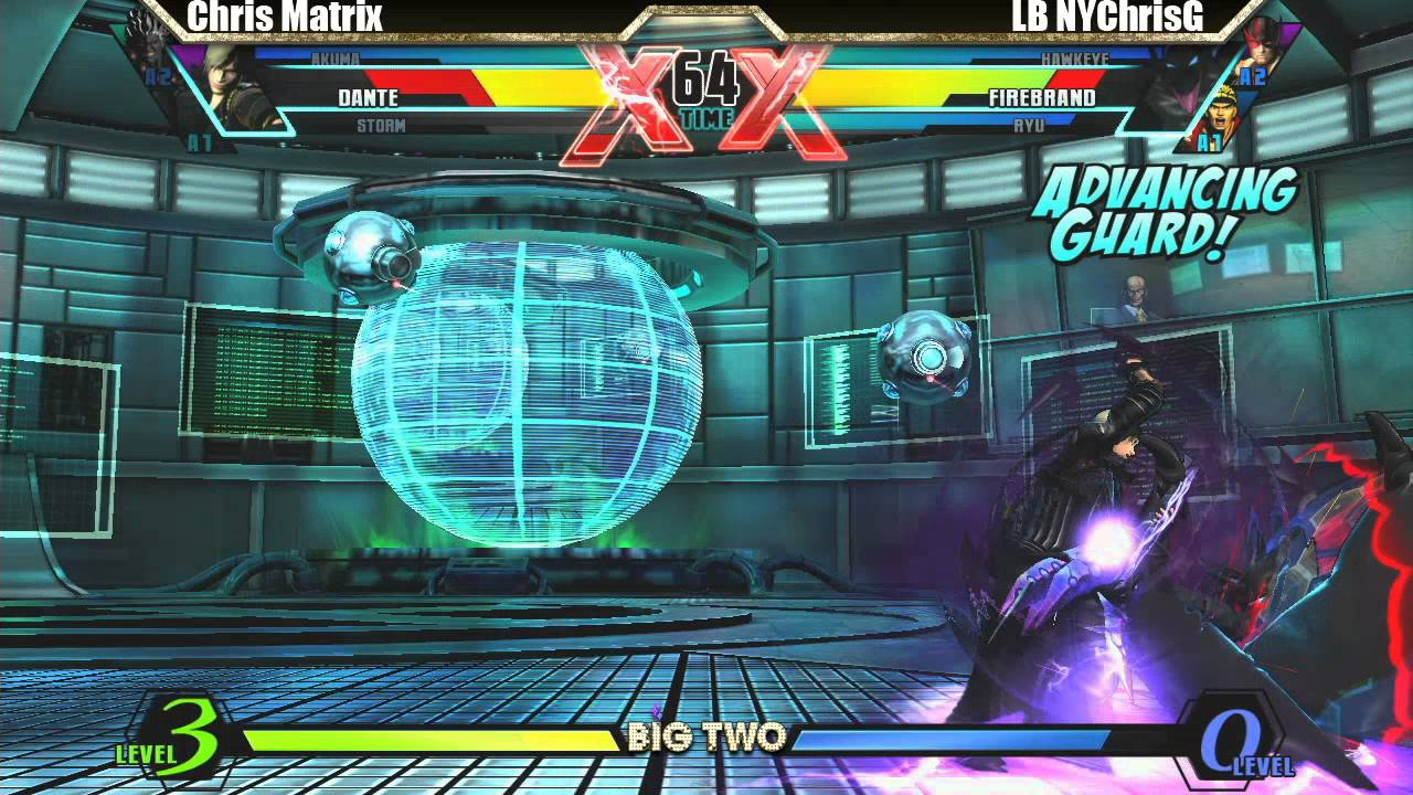 Chris Matrix vs LB NYChrisG Match - Big Two UMVC3 tournament - YouTube