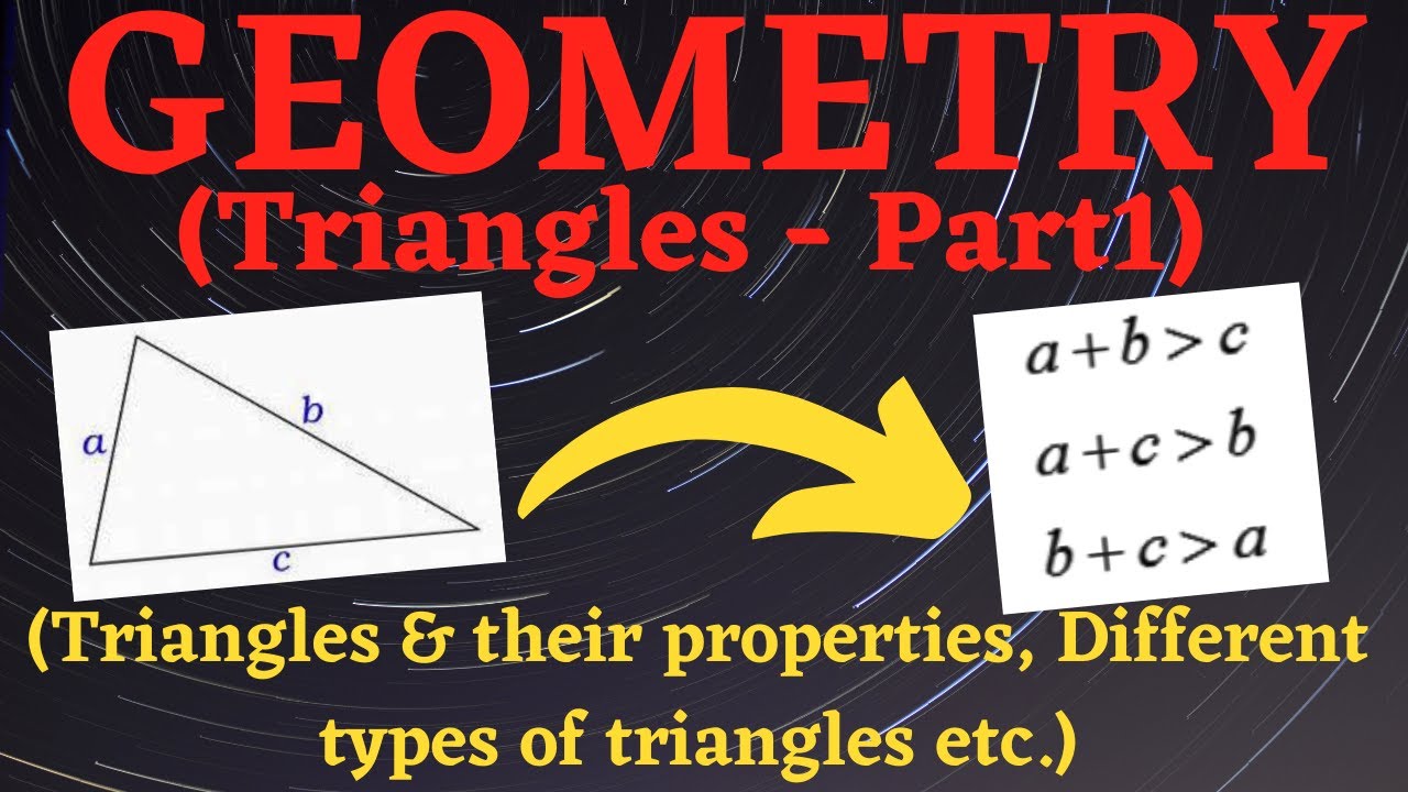 Triangles(Part1)|| Properties of Triangle || Types of Triangle ...