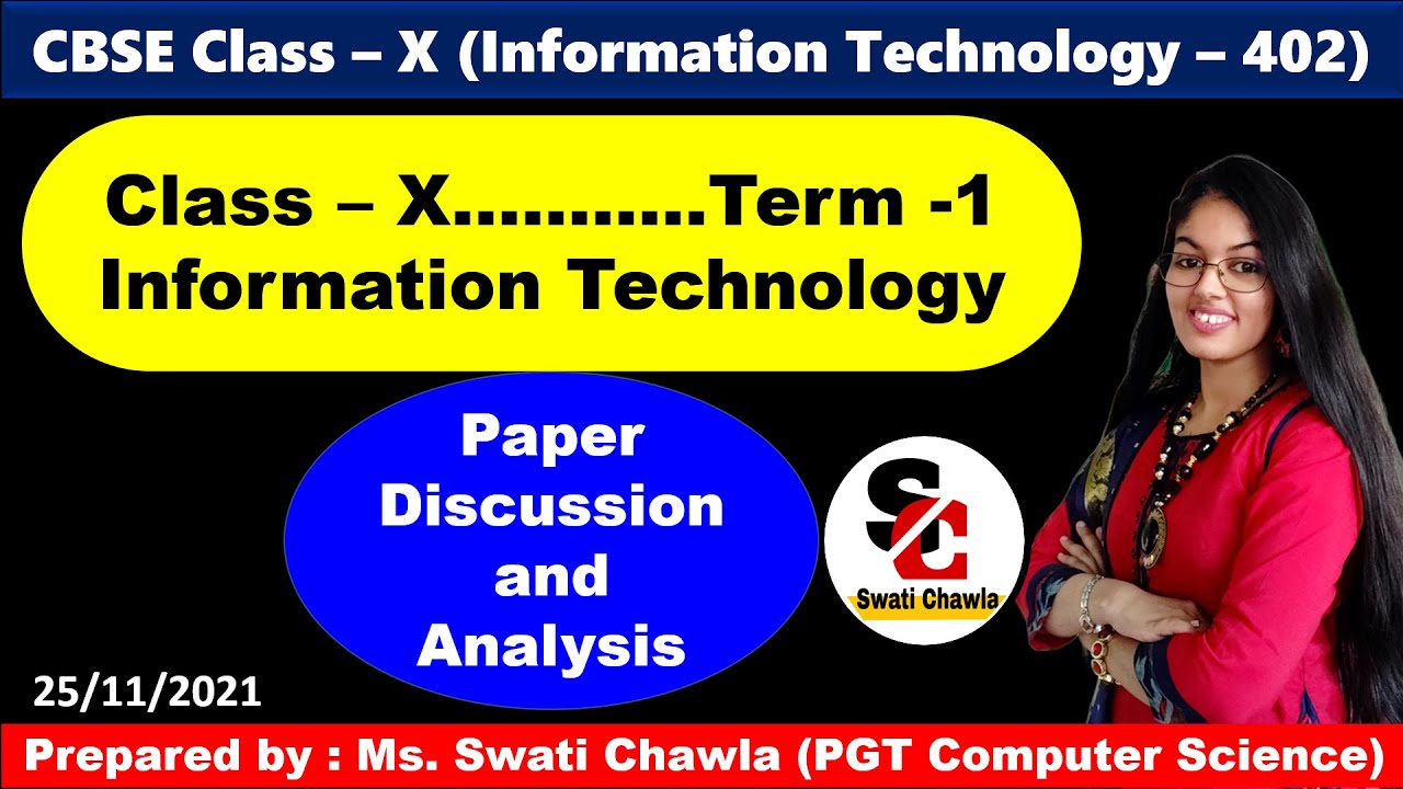Information Technology 402 Term 1 Answer Key | Paper discussion for ...