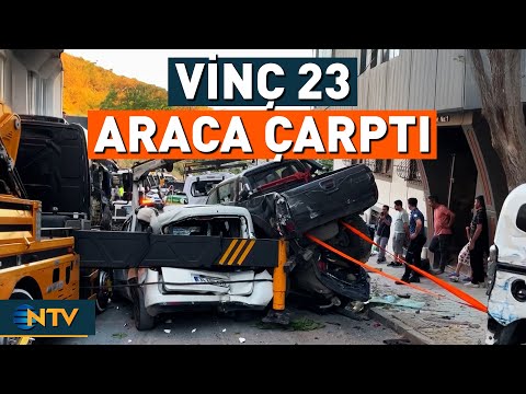 Vinç Yokuş Aşağı Kaydı, Ortalık Savaş Alanına Döndü! | NTV