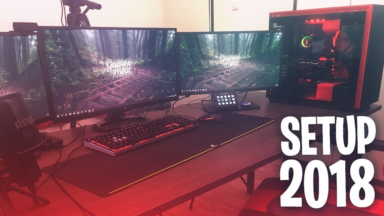 ROOM/SETUP TOUR! - YouTube