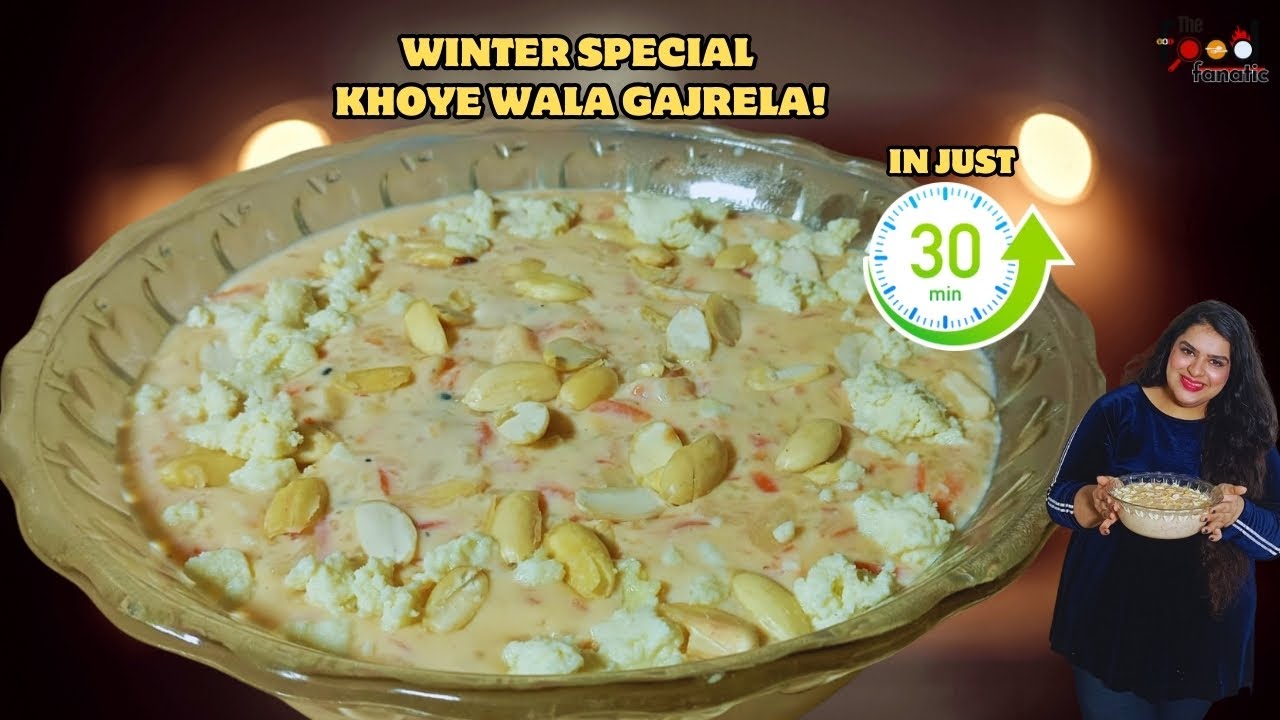 Winters Special Halwai Style Khoye Wala Gajarela Recipe By Chef Wajeeha ...