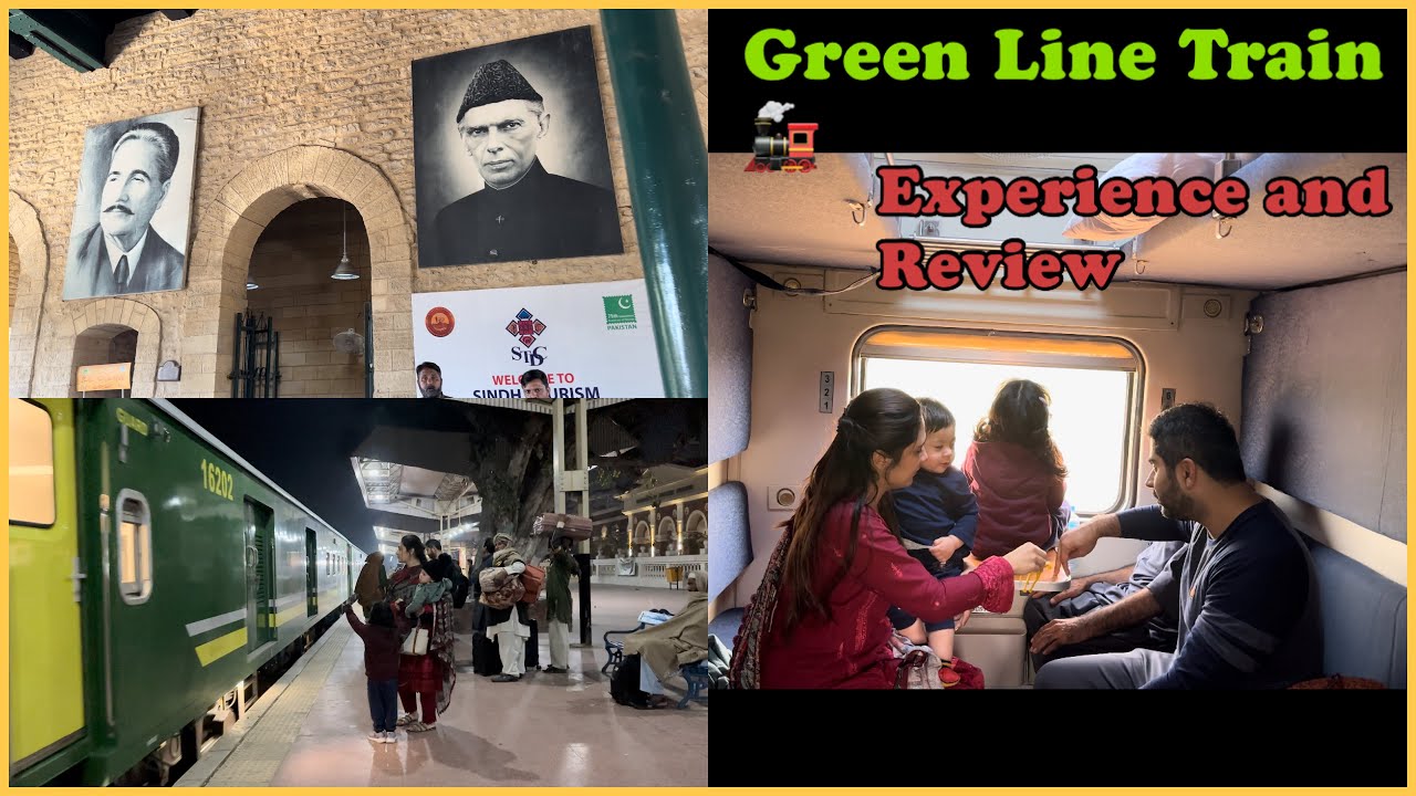 New Green Train Line Latest Review !! - YouTube