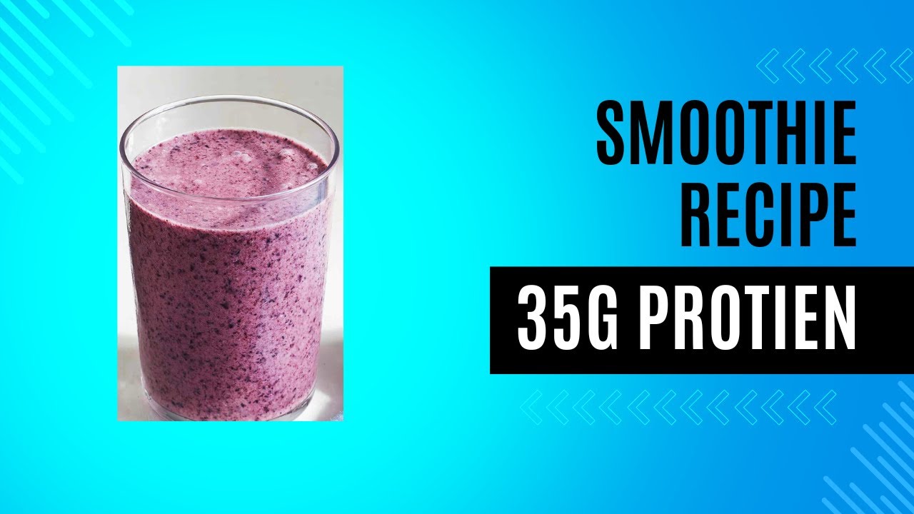 Simple Muscle Building Smoothie Recipe - YouTube