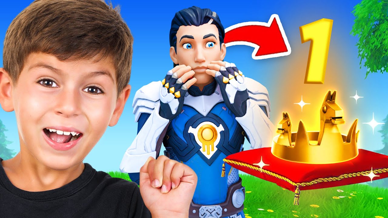 J'aide un ABONNÉ de 9 ANS a avoir son PREMIER TOP 1 - YouTube