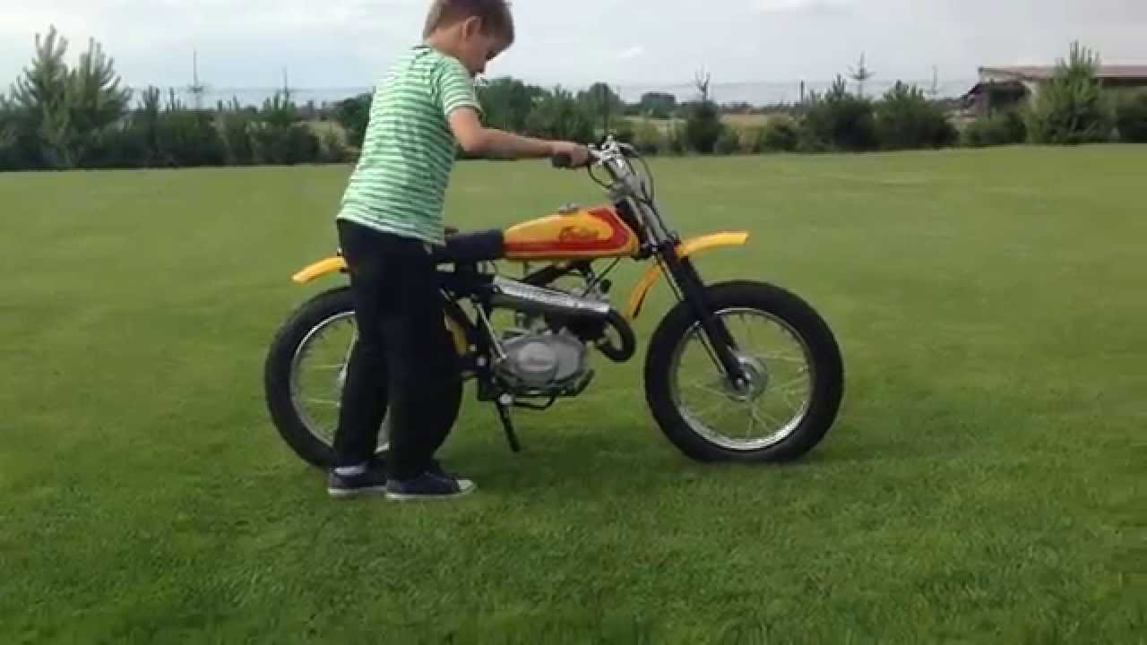 Indian Junior Cross JC-54s from 1971 year, with my seven year son ...