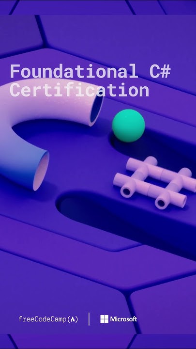 Foundational C# Certification with freeCodeCamp #dotnet #coding #csharp - YouTube