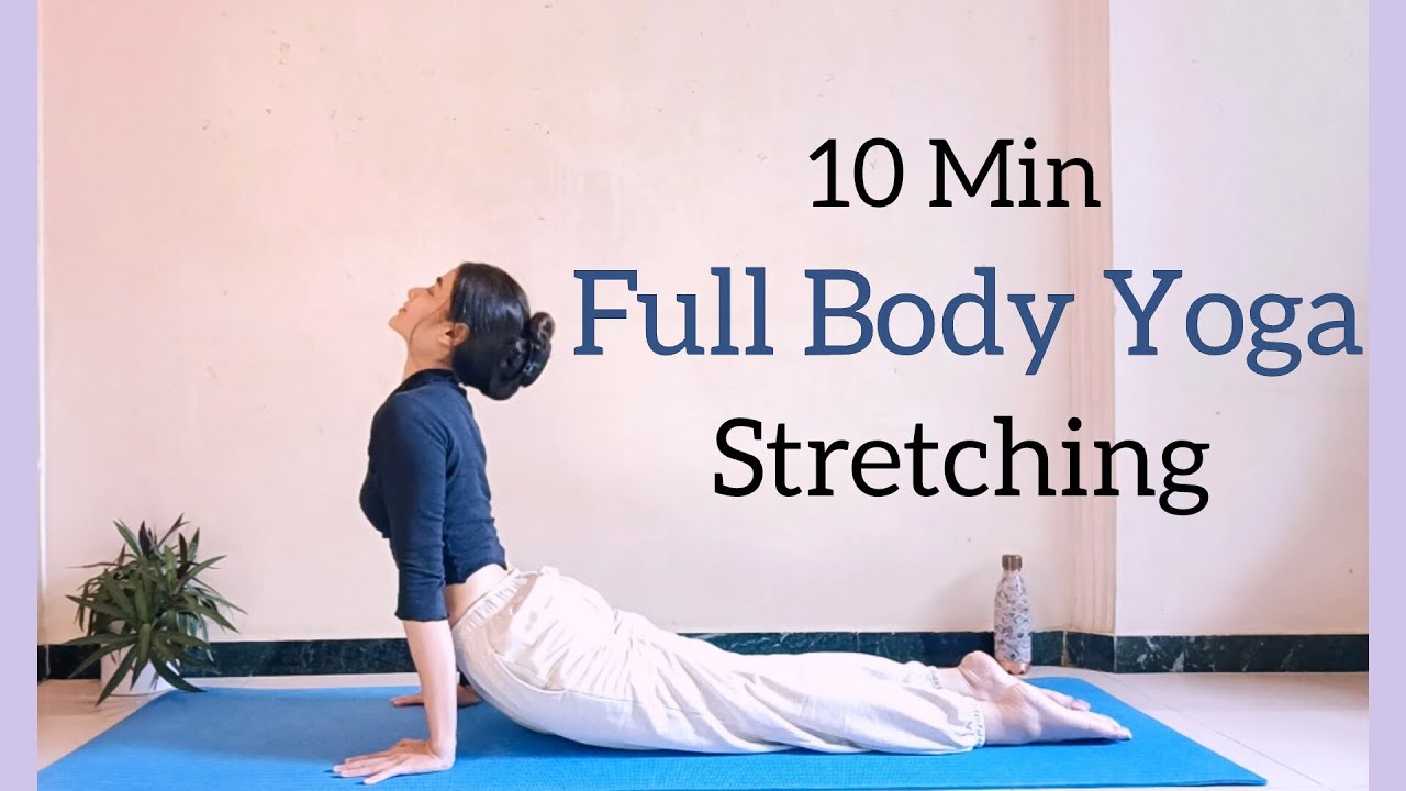 "10 min ⏰ Full Body Yoga Stretch | Yoga stretching For beginners ...