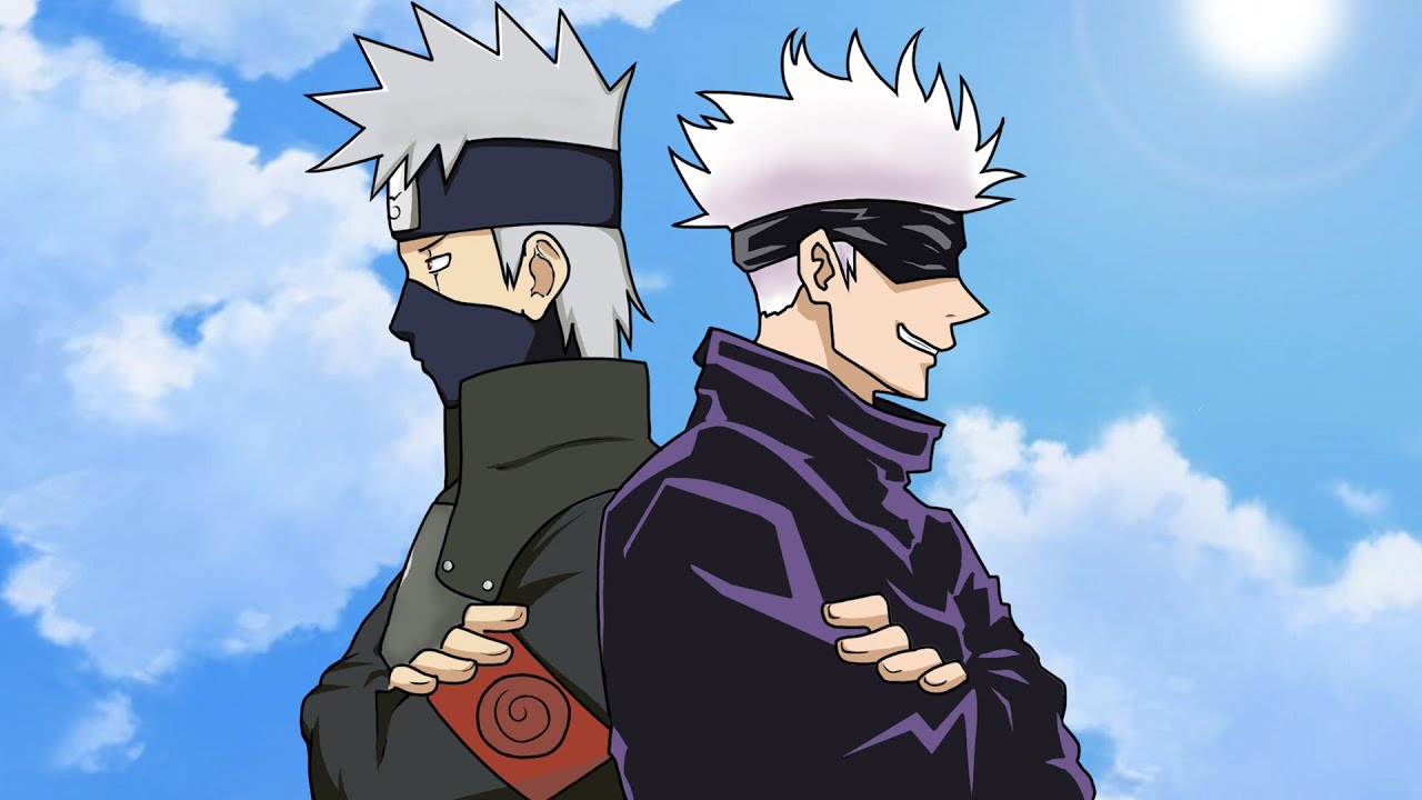 Kakashi X Gojo FUSION | Fan animation (Naruto vs. Jujutsu Kaisen ...
