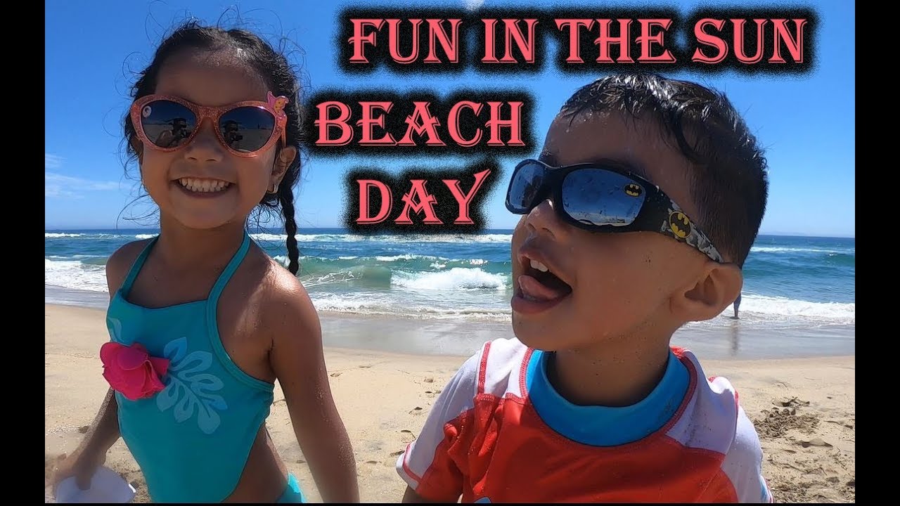 Beach Day Fun In The Sun Huntington beach California - YouTube