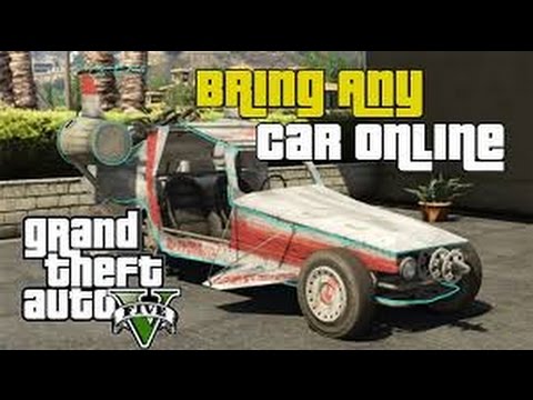 GTA V single player to multiplayer vehicle transfer Glitch GTA 5 online ...