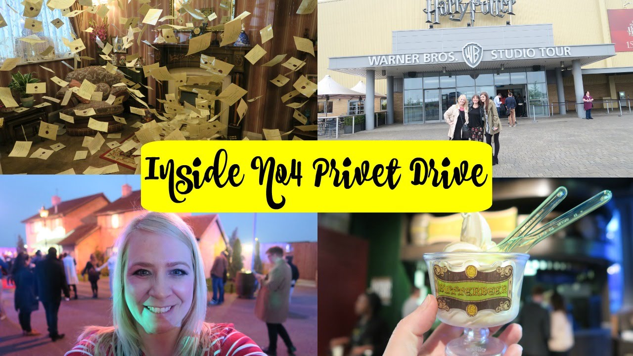 Inside 4 Privet Drive: Harry Potter Warner Bros Studio Tour! - YouTube