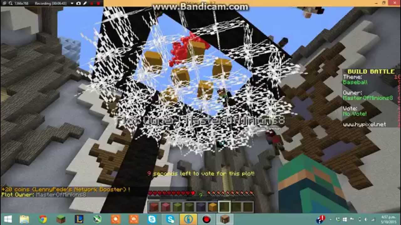 Minecraft | Beard/Build Battle #1 BBBB (Bad BaseBall Build) - YouTube