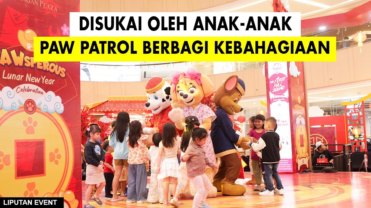 ANDAI BISA NGEDANCE SEPERTI PAW PATROL YANG LUCU BANGET!!! ANAK-ANAK ...