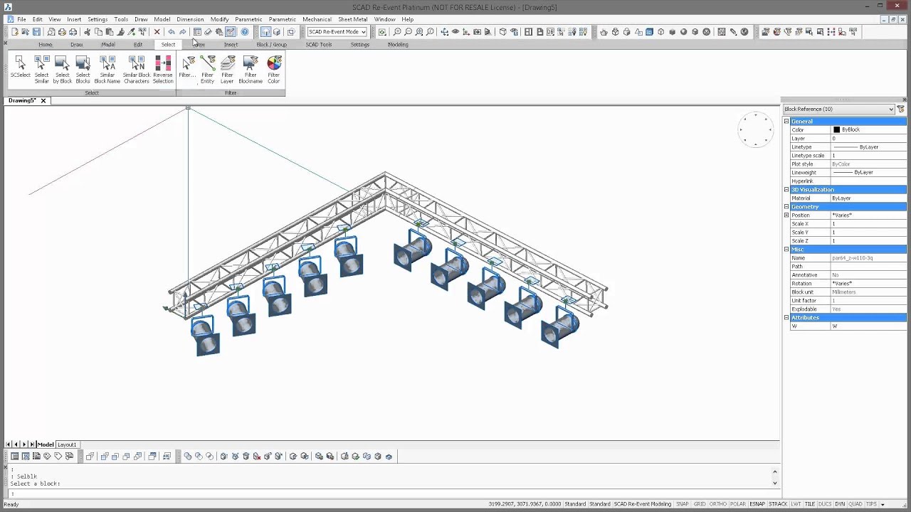 SCAD Re-Event Rotate Commands - YouTube