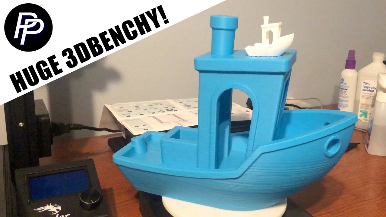 HUGE 3DBenchy! 16 Hour Print | Ender 3 Max - YouTube