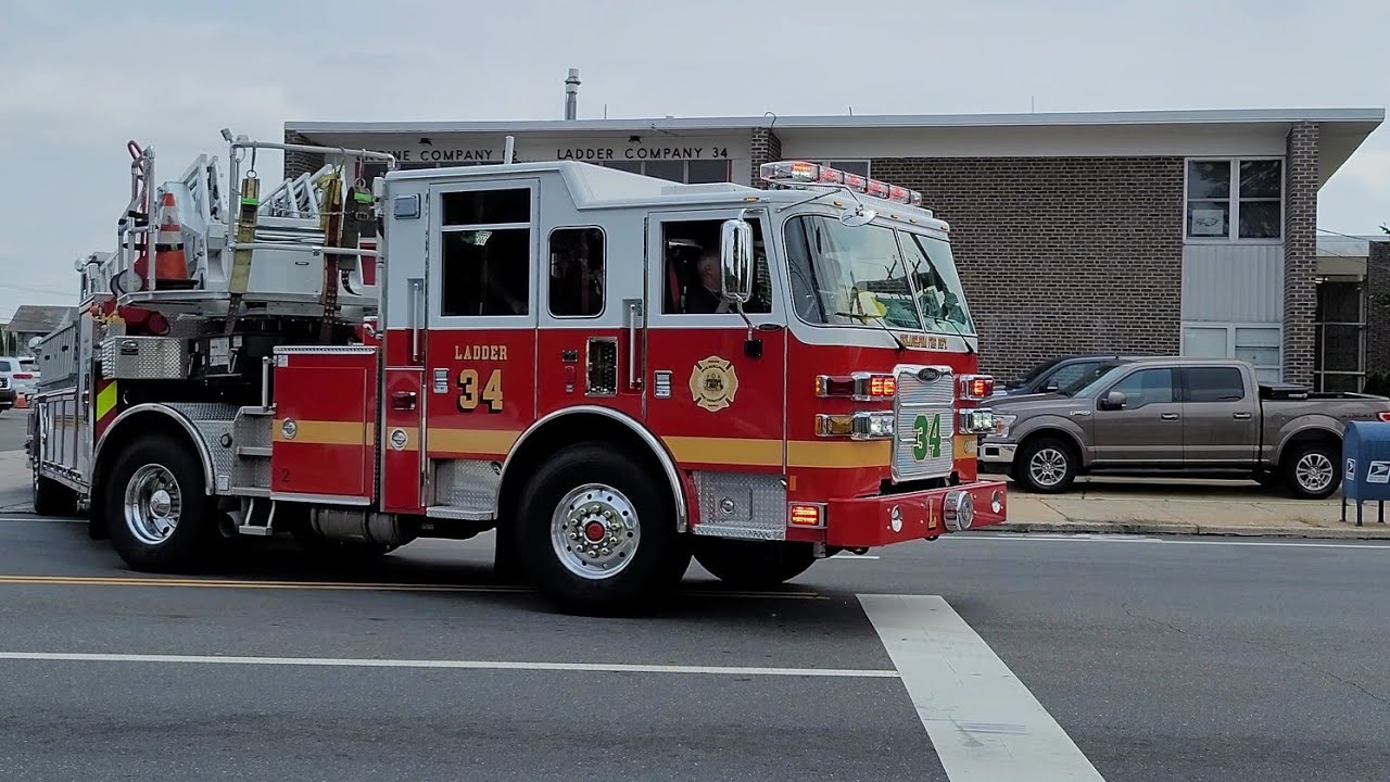 **BRAND NEW 1ST VIDEO** PFD Ladder 34, Engine 62 and Medic 6 Responding ...