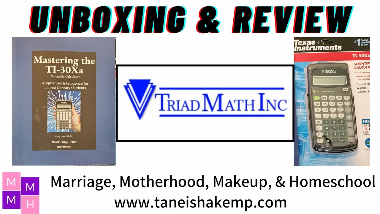 Mastering the TI-30Xa Scientific Calculator (Triad Math, Inc ...