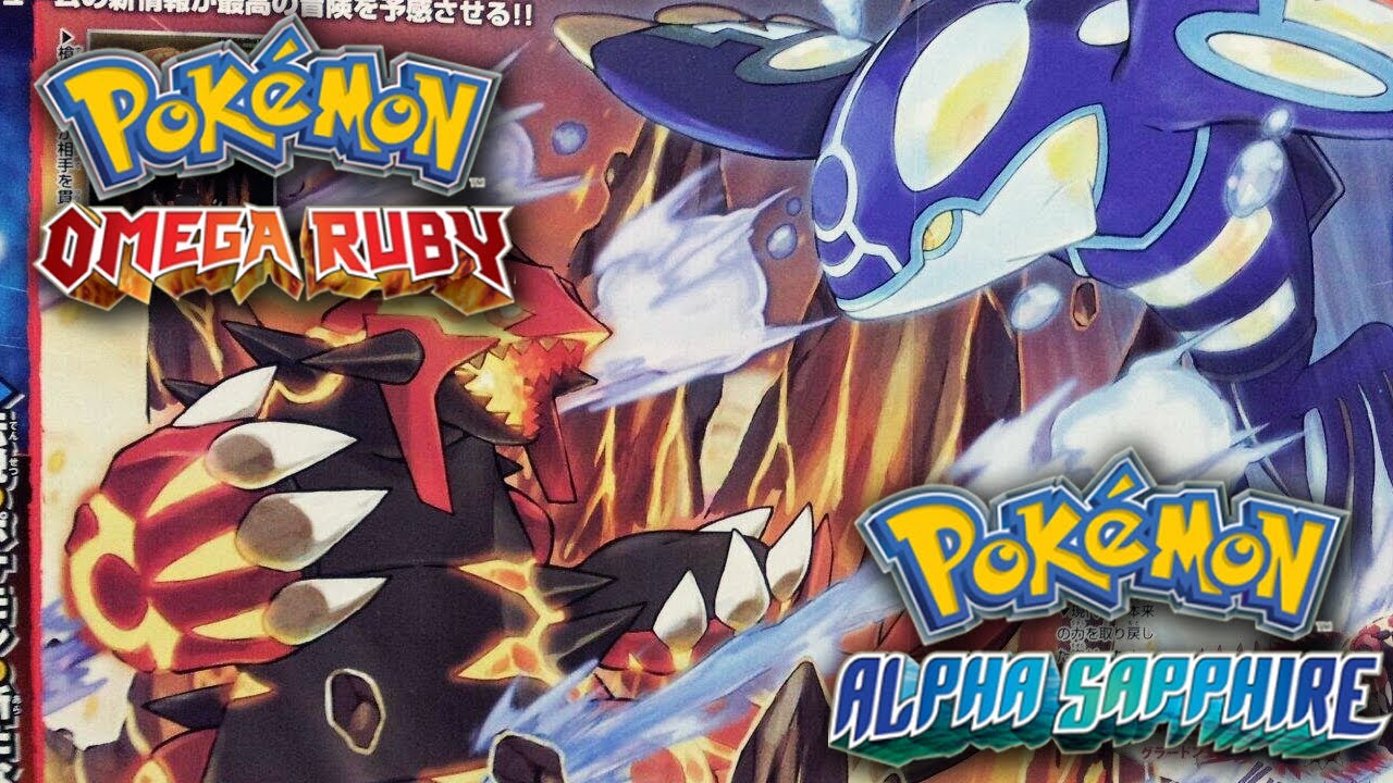 Pokemon Omega Ruby Alpha Sapphire: Mega Starters Confirmed! & Primal ...