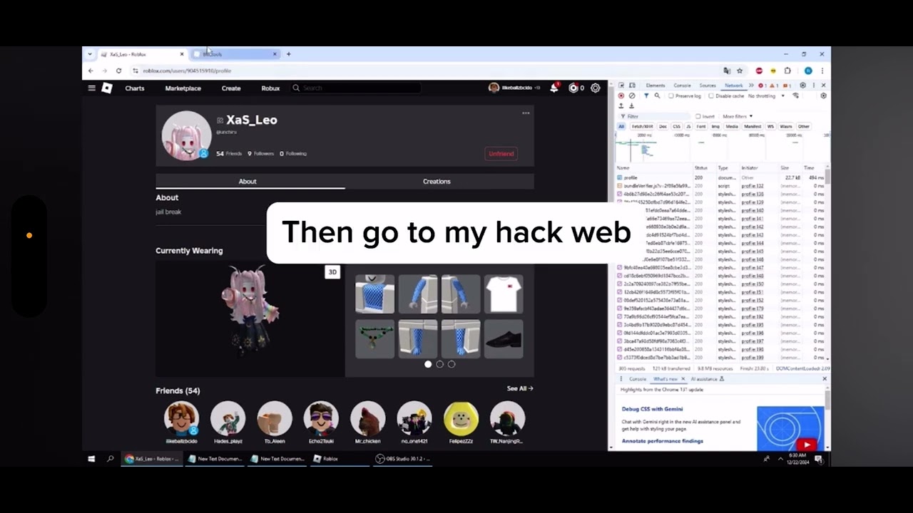 How to hack someone’s account in Roblox - YouTube