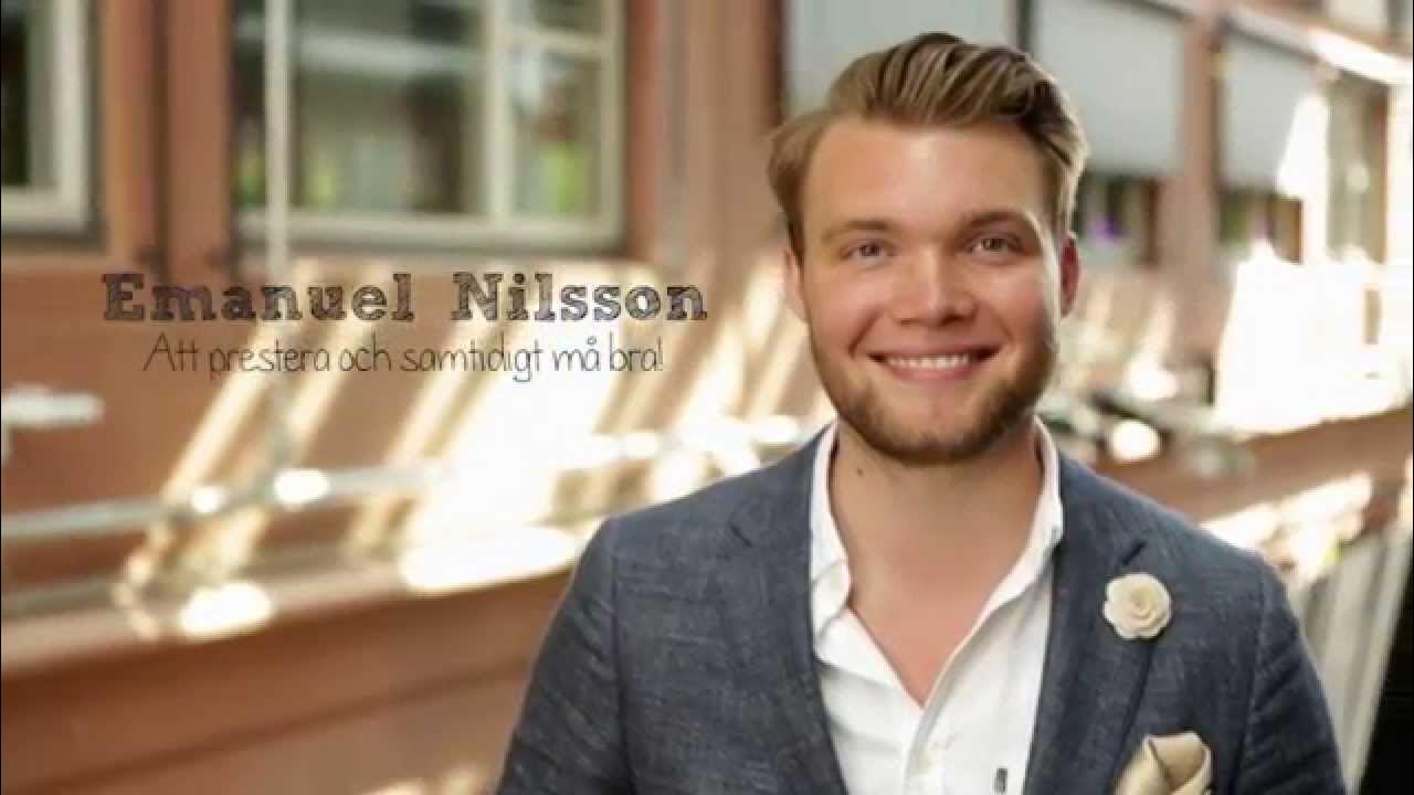 Emanuel Nilsson trailer föreläsning "Att prestera och samtidigt må bra" - YouTube