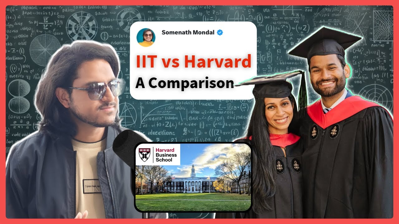IIT v HARVARD - How are they DIFFERENT? (Infra, Academics and Social ...