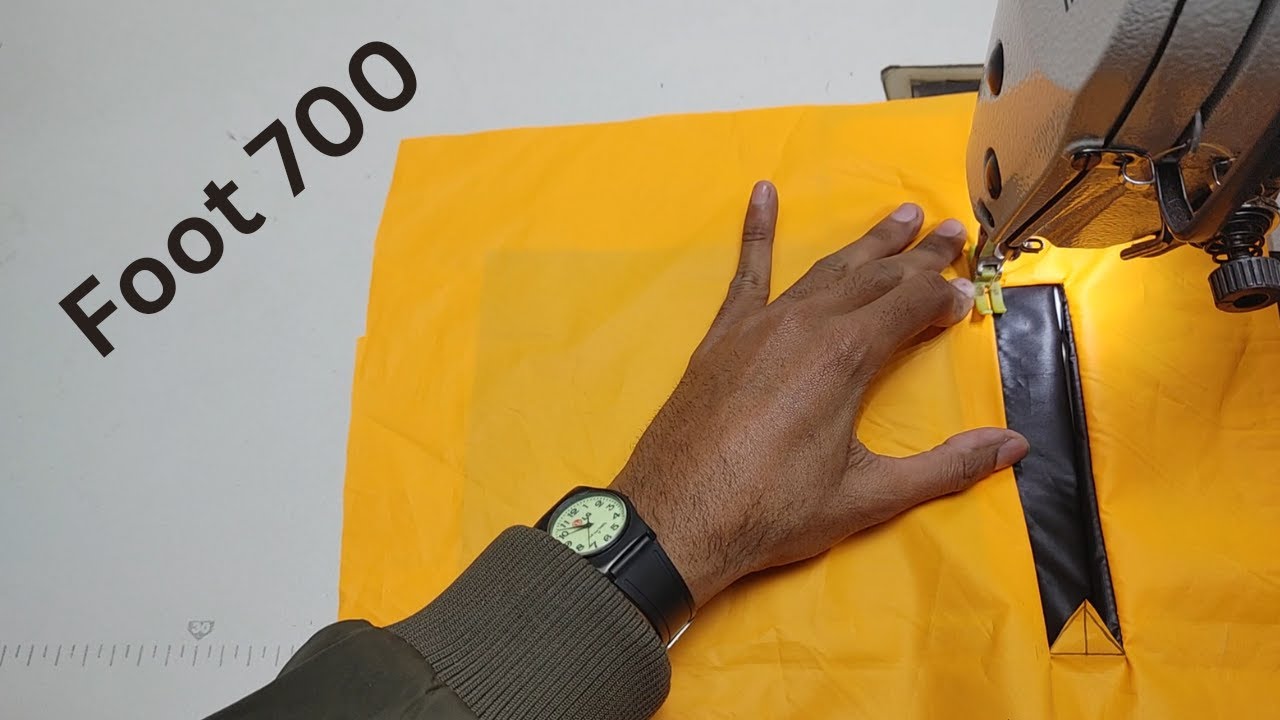 Single Velt Pocket || sewing Tips / Foot 700 👍 - YouTube
