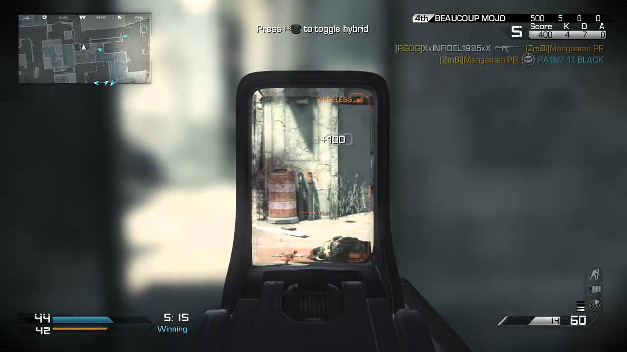Call of Duty®: Ghosts Knife kill - YouTube
