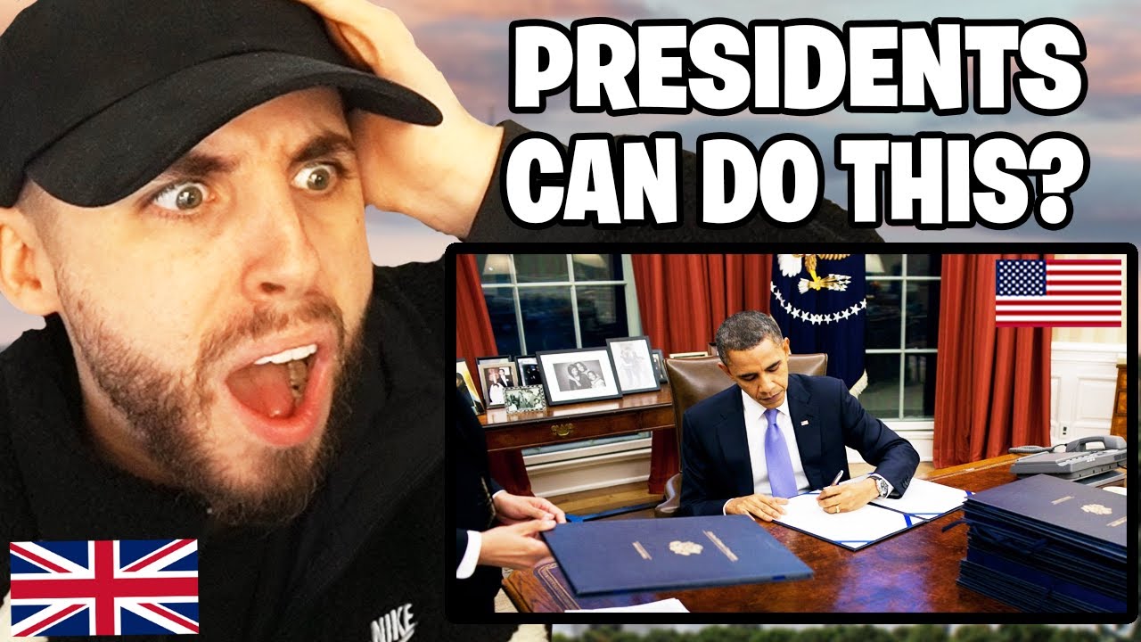 Brit Reacts to 25 Things The President Of The United States CAN ...