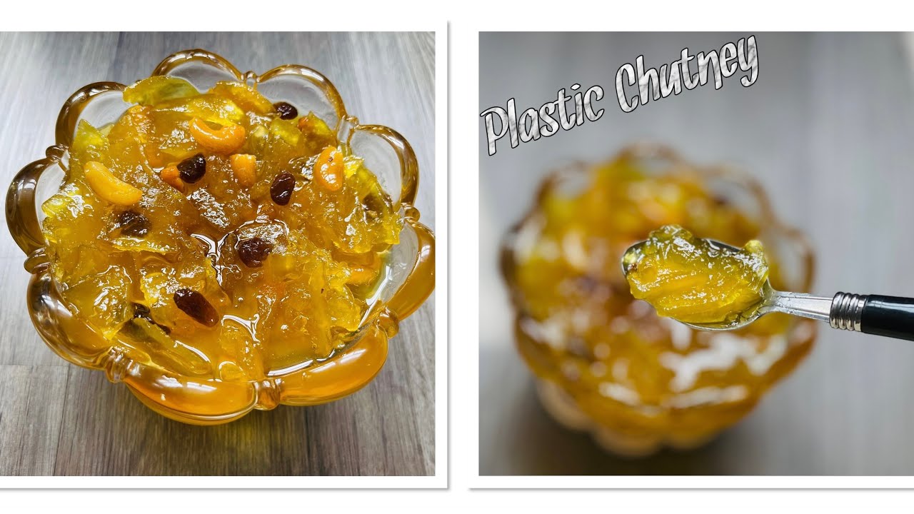 Plastic Chutney || Raw Papaya Chutney || অনুষ্ঠান বাড়ির মতো পেঁপের ...