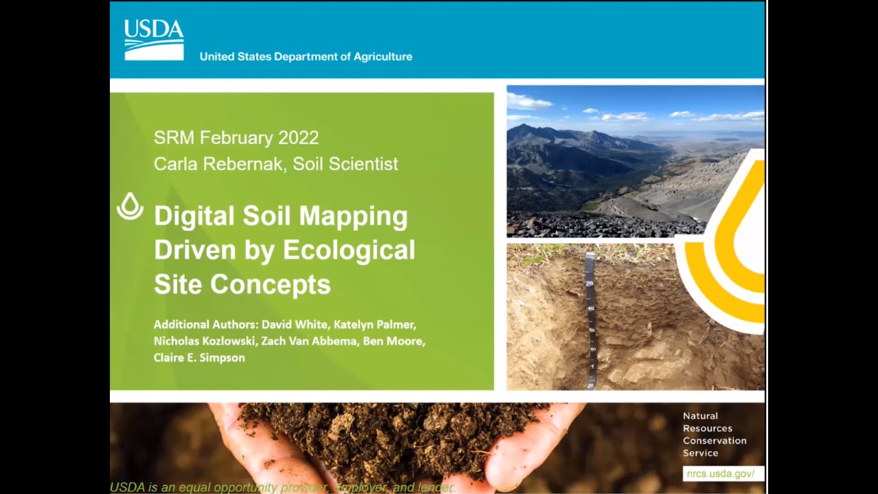 Digital soil mapping driven by ecological site concepts - YouTube
