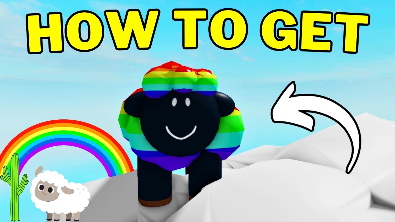 How To Get Rainbow Sheep in Find the Sheep | Rainbow 🌈 Sheep Location ...