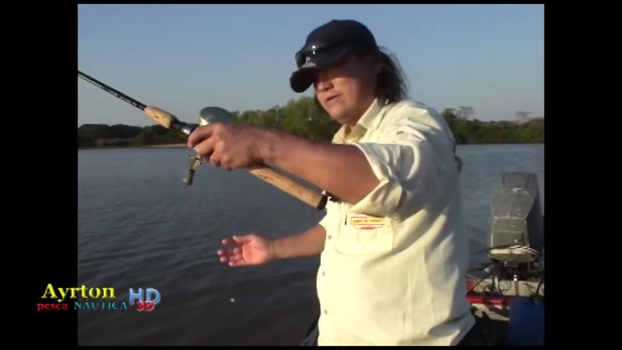 AYRTON PESCA FISH TV - PACU PEVA, RIO PARANÁ, ITA CORA - PARAGUAI - YouTube