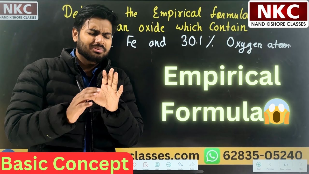 Empirical Formula Calculation Explained | Chemistry Made Easyy 🔥 ...