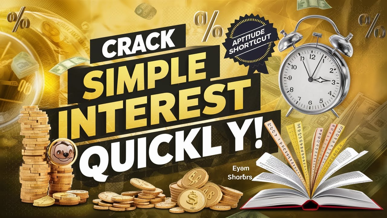 Simple Interest complete in 1 video 🔥All important and difficult questions of simple interest ...