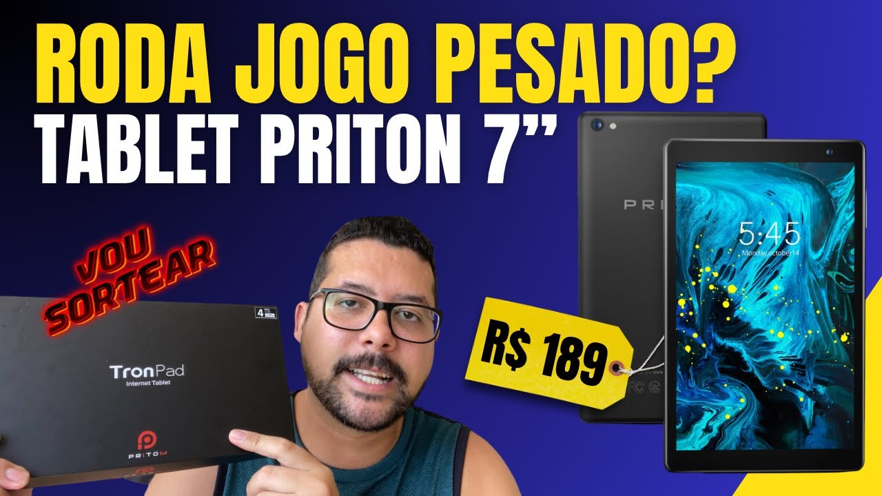 Tablet Priton 7 Polegadas TronPad Aliexpress é Bom? Unboxing Tablet Bom ...