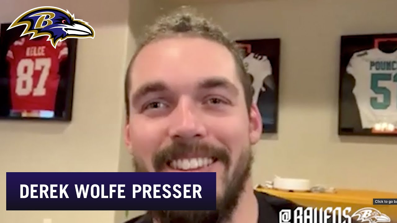 Derek Wolfe Talks Wanting To Be A Raven | Baltimore Ravens - YouTube