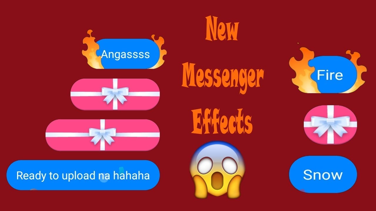 NEW MESSENGER UPDATE | CHAT EFFECTS!!! - YouTube