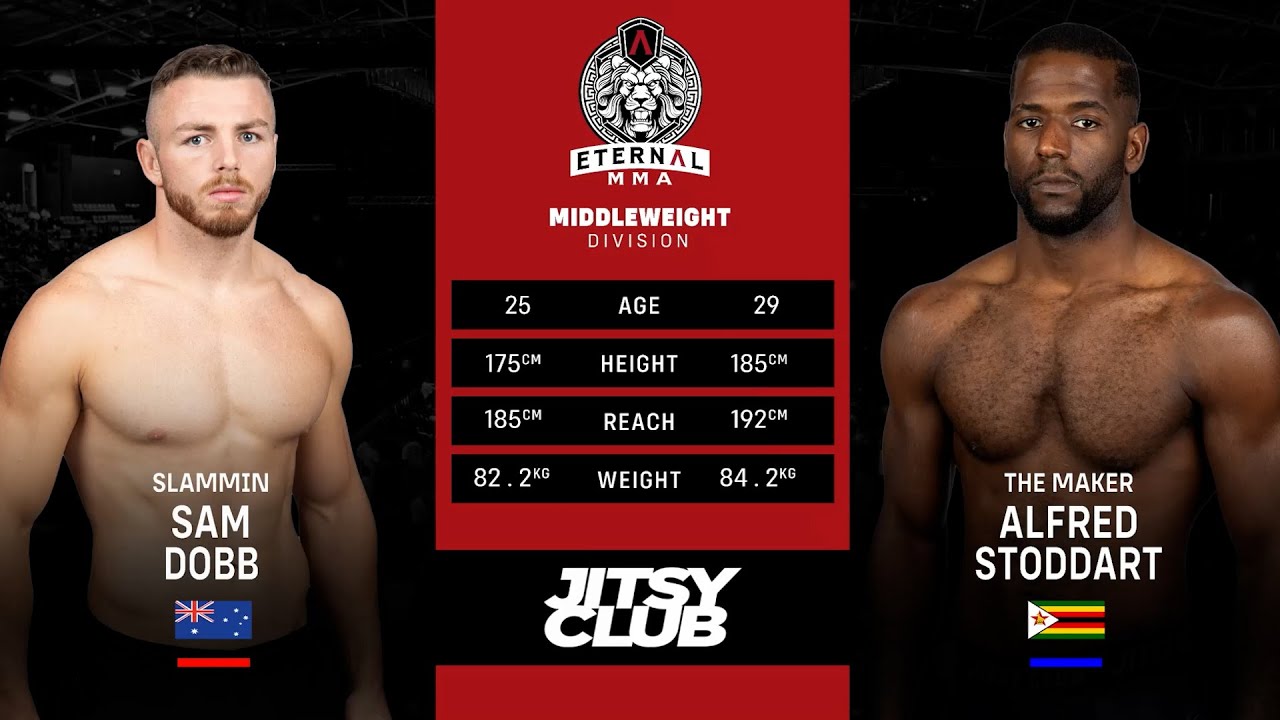 Eternal MMA 79: Sam Dobb VS Alfred Stoddart | FULL FIGHT - YouTube