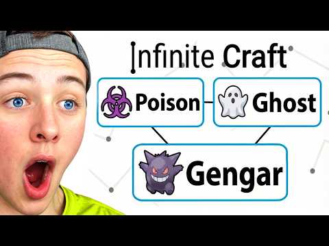 Crafting a POKEMON TEAM in Infinite Craft!