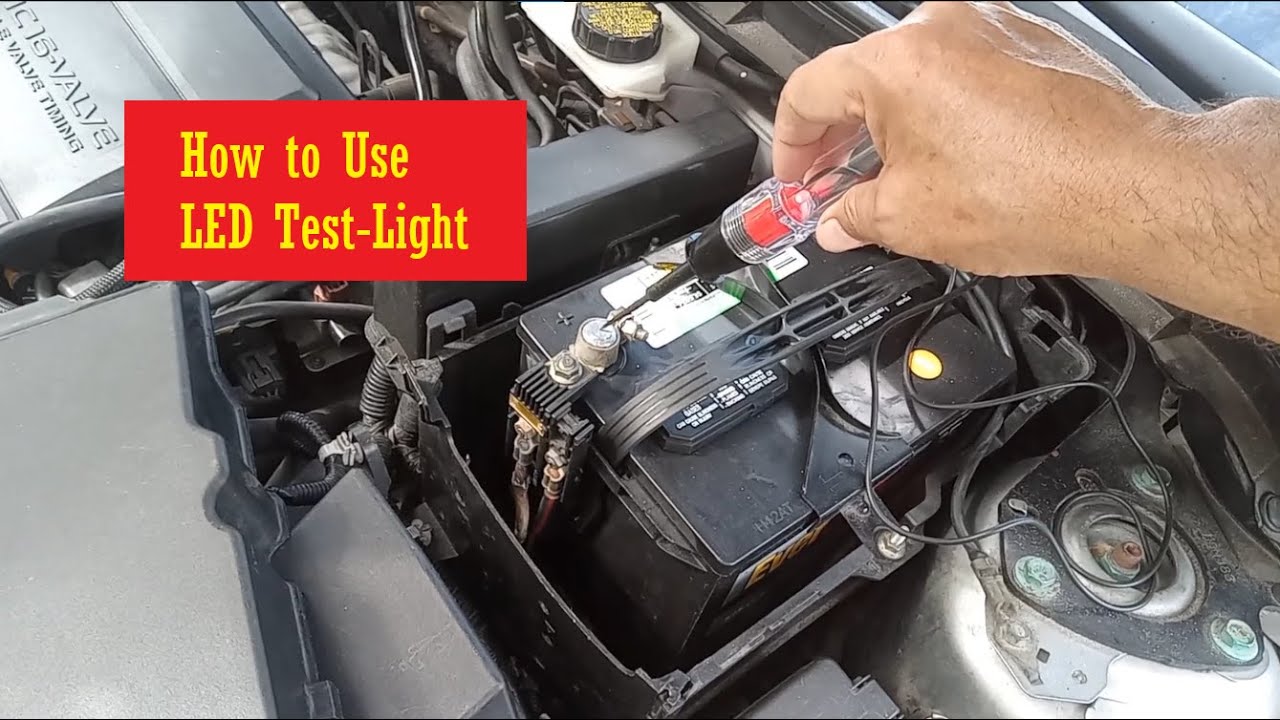 How to Use an LED Test Light To Troubleshoot Electrical Problems in ...