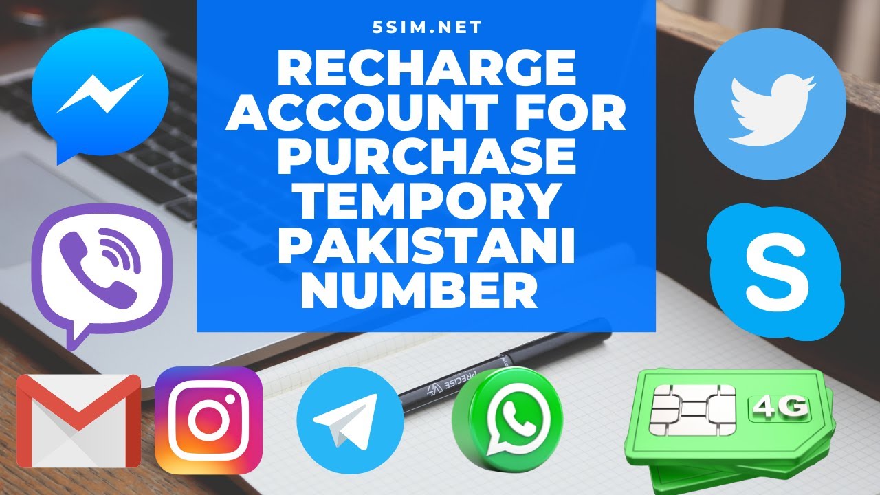 how to Buy Virtual Pakistan sim number 2021 | Bypass SMS OTP ...