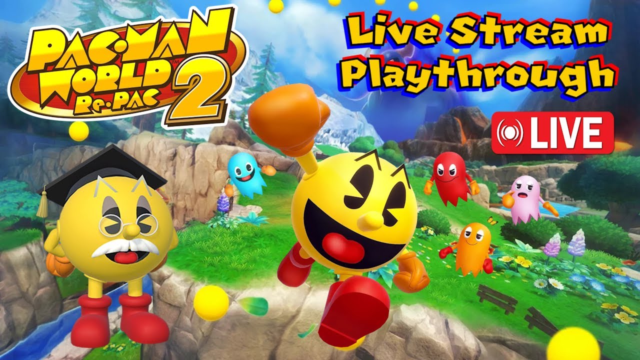 Pac-Man World 2 Re-Pac - Playthrough - Part 5 Saving Pac-Boy & Pac- Sis ...