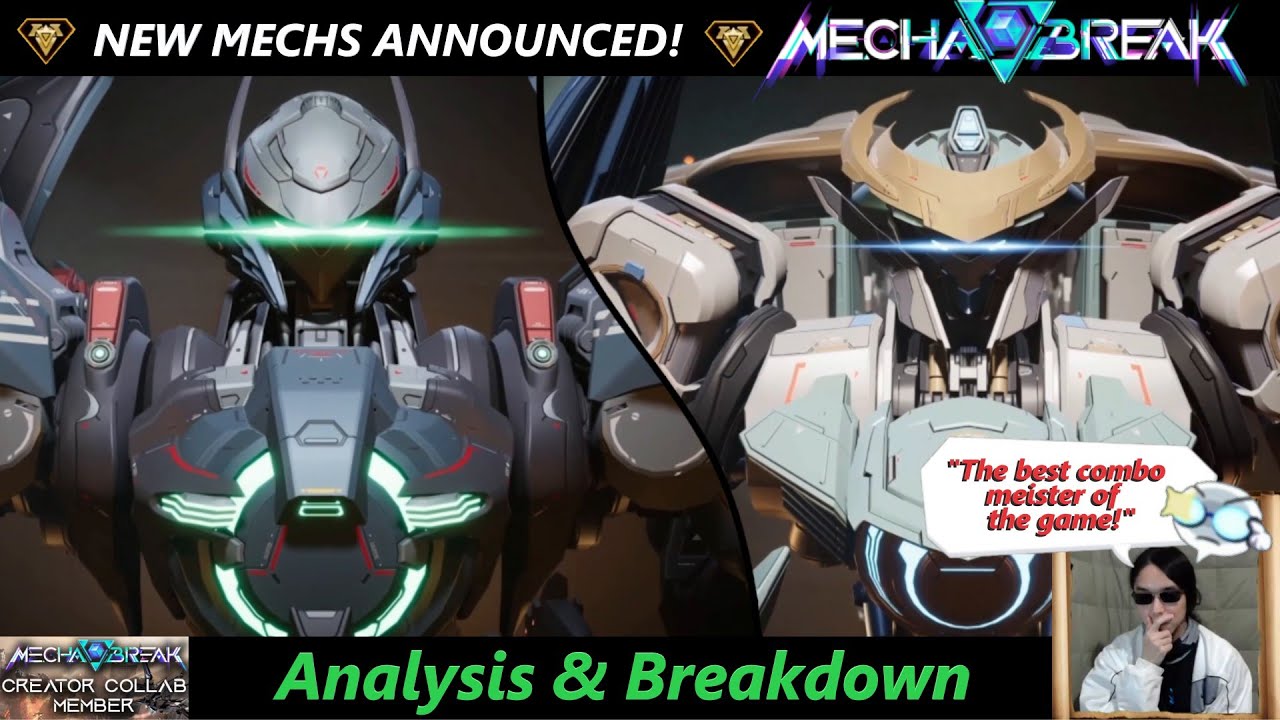 [Mecha Break] ~ NEW MECHS REVEALED! Stellaris? Seranith? Analysis ...