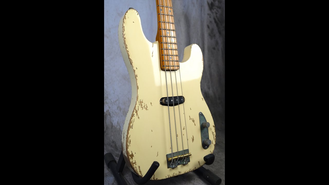 '51 Precision Bass Vintage Cream by Alnus Bass - YouTube