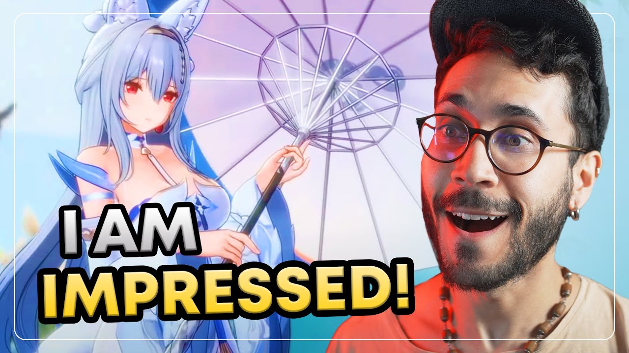 NEW OPEN WORLD GACHA GAME! | Azur Promilia Reaction - YouTube
