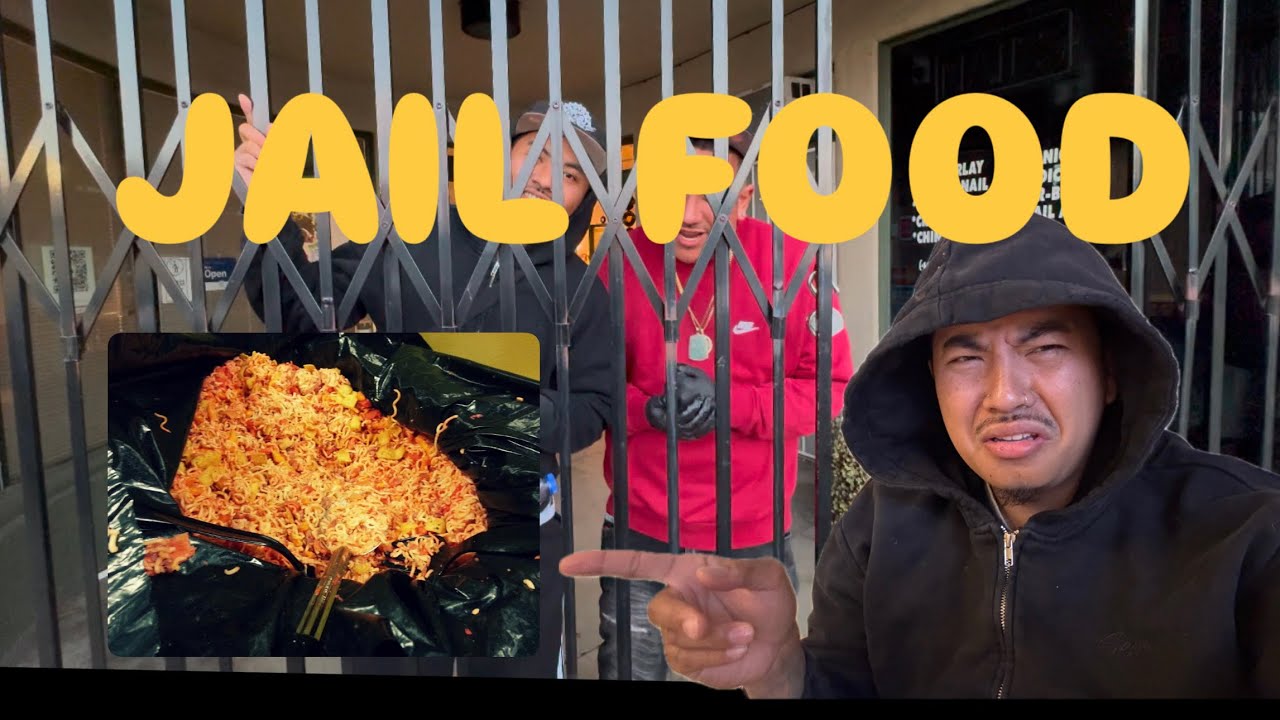 Trying JAIL FOOD for the first time - YouTube